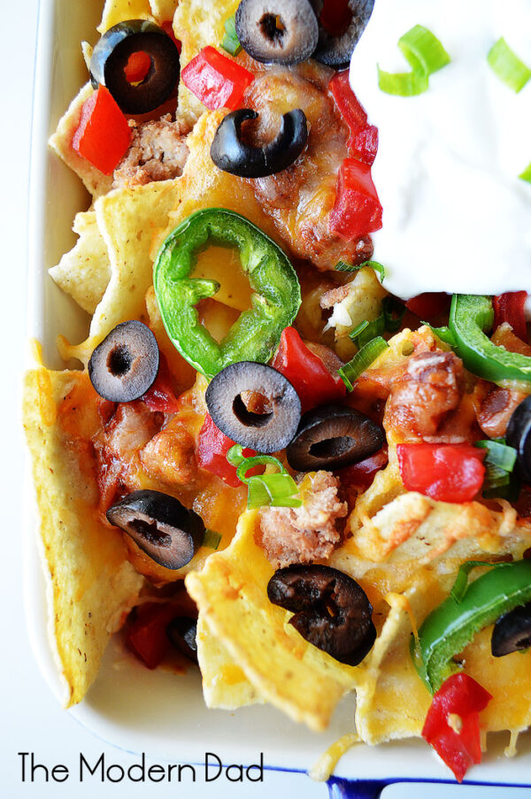 Amazing Game Day Nachos - The Modern Dad