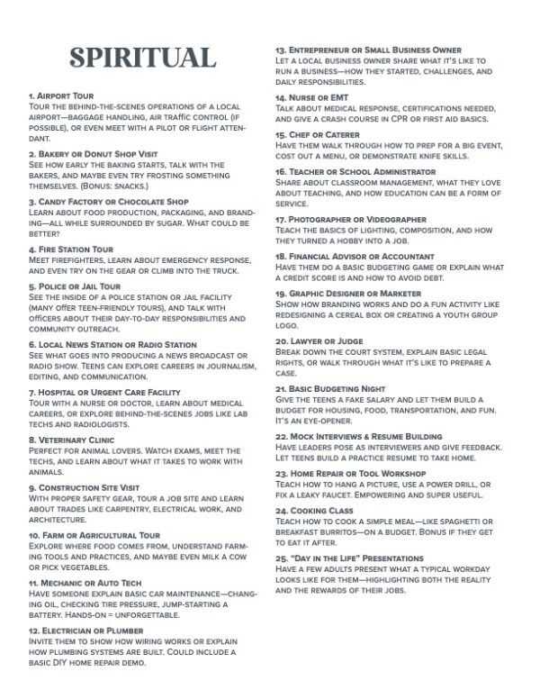 100 LDS Youth Activity Ideas That Are Fun, Meaningful, and Full of ...